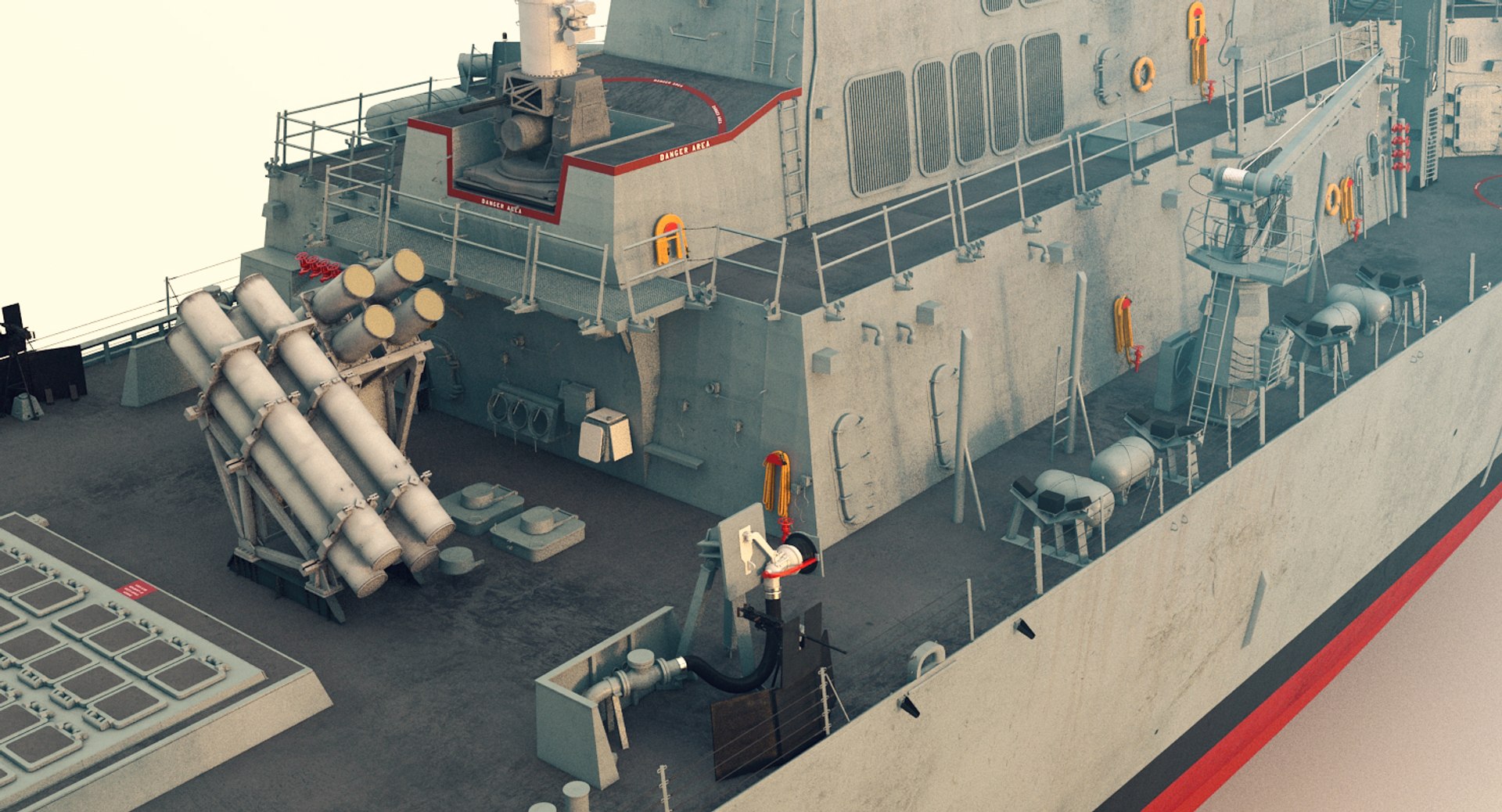 Uss Porter Ddg Model - TurboSquid 1398163
