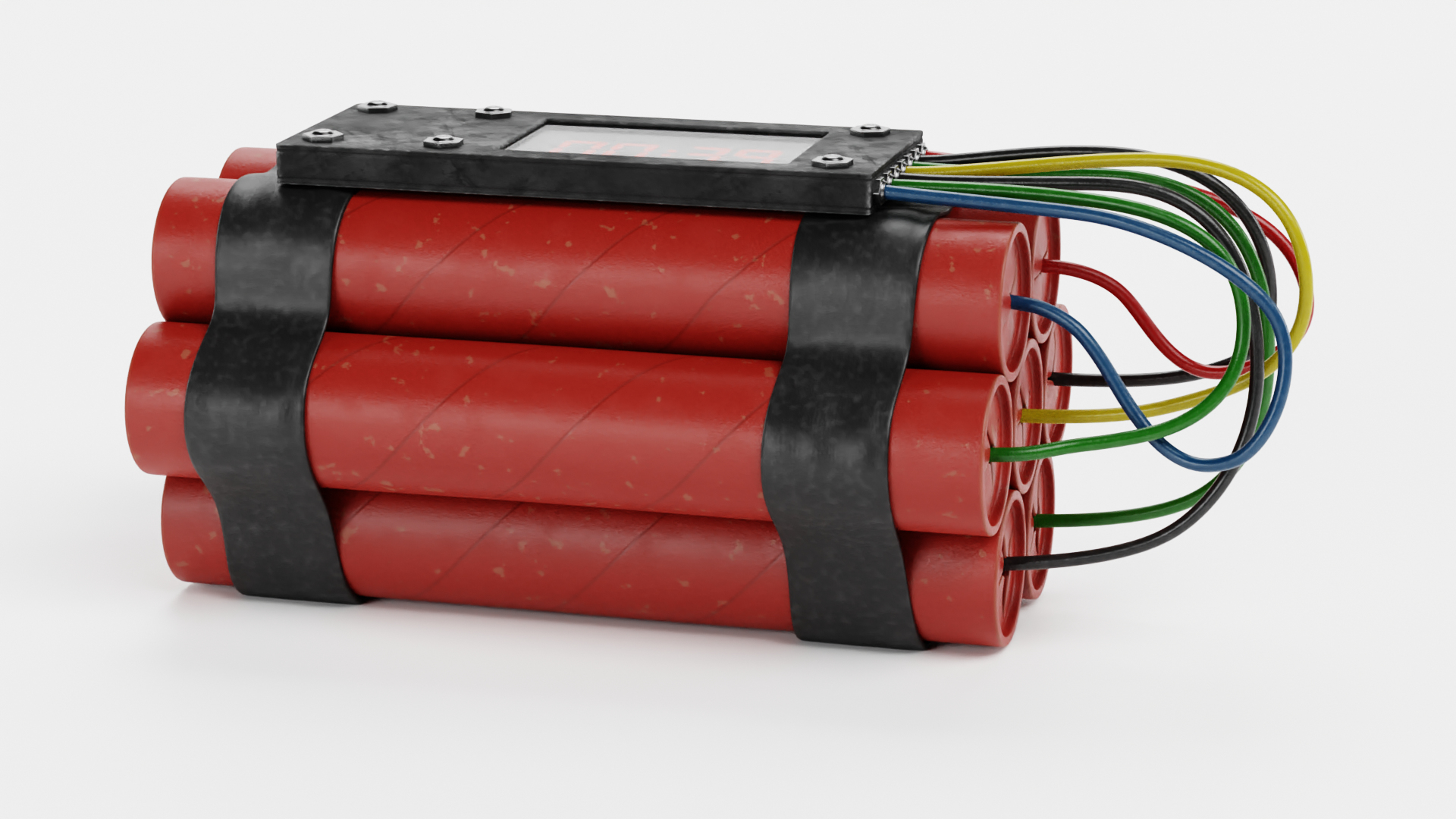 Dynamite Bomb Tnt Model - TurboSquid 1588205