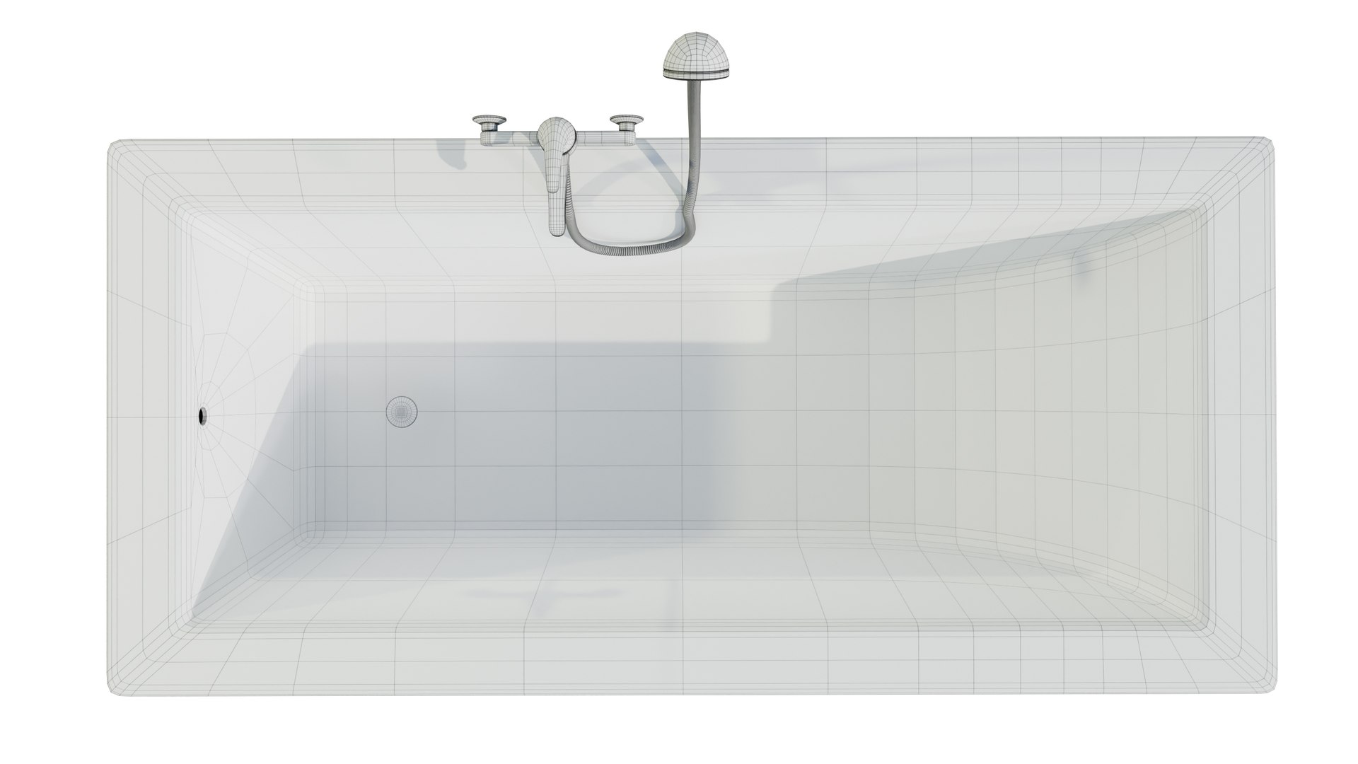 Bathtub Model - TurboSquid 1911503