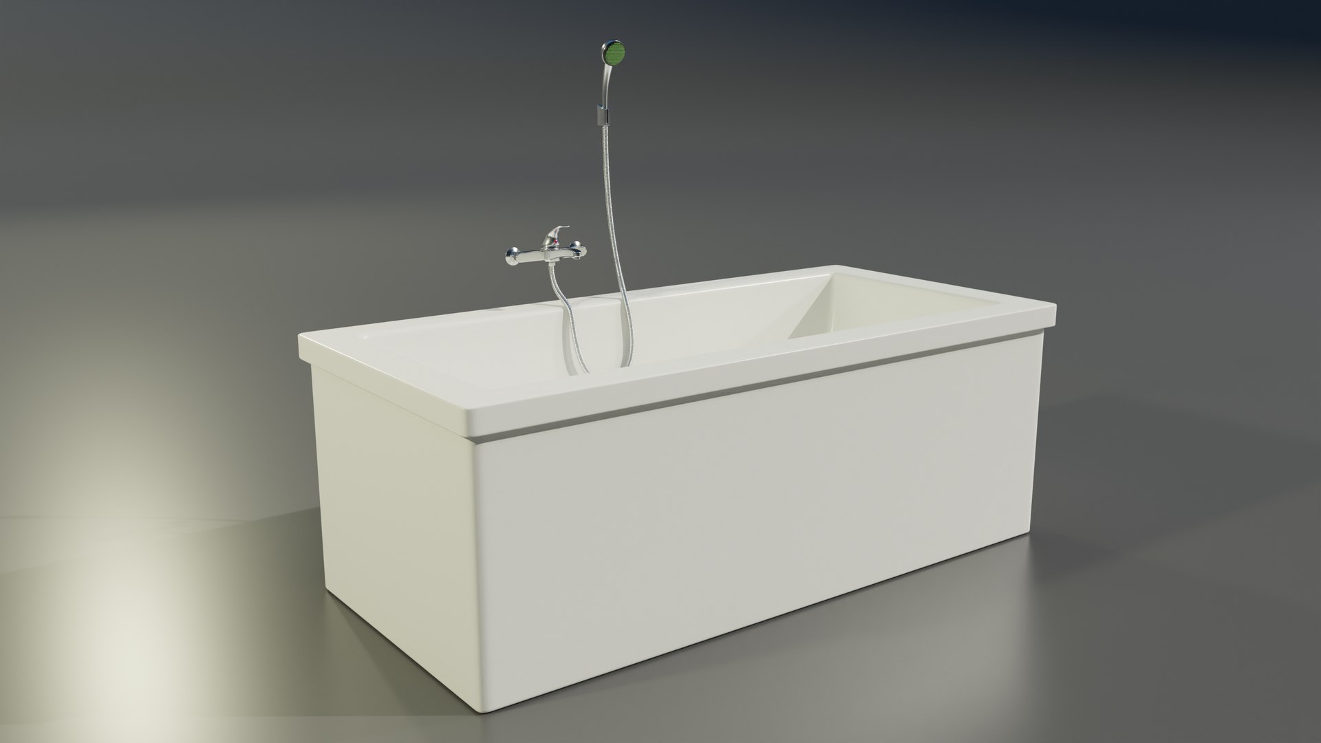 Bathtub Model - TurboSquid 1911503