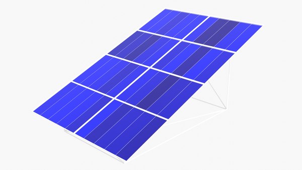 modelo 3d Panel solar gratis - TurboSquid 1768997