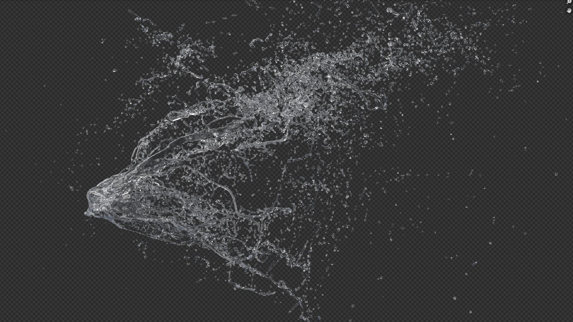 3D Water Splash Animation And Model Model - TurboSquid 1944417