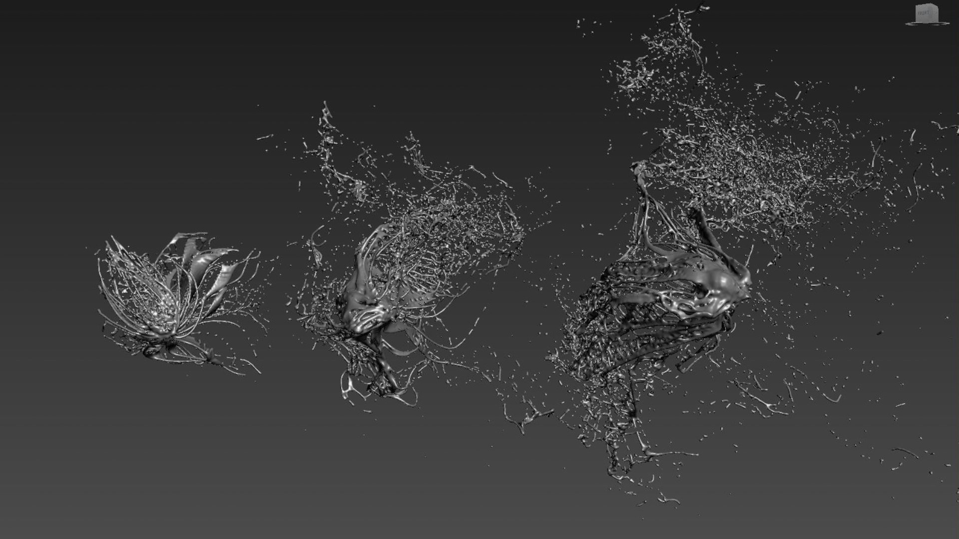 3D Water Splash Animation And Model Model - TurboSquid 1944417