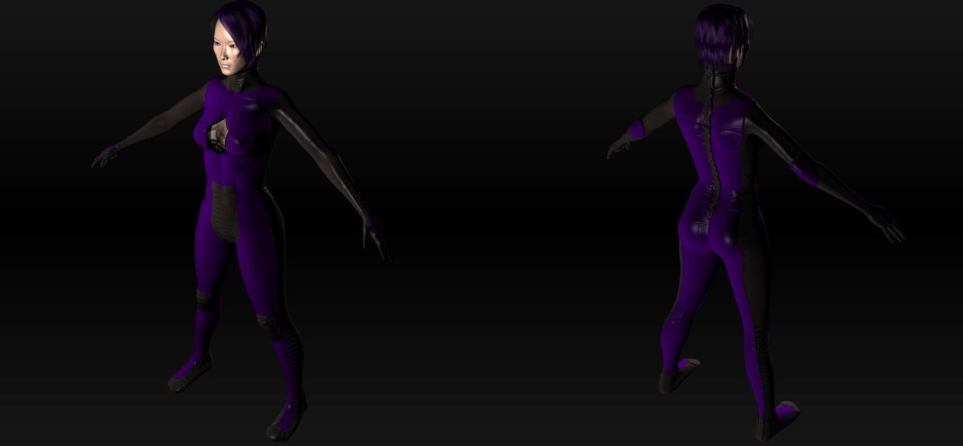 Maya Female Nano Suit