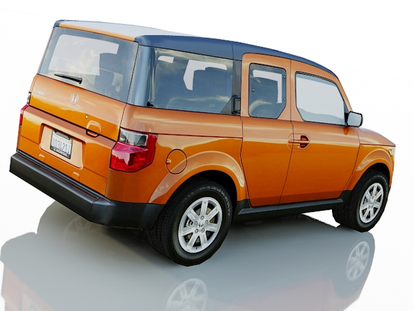 3d Honda Element
