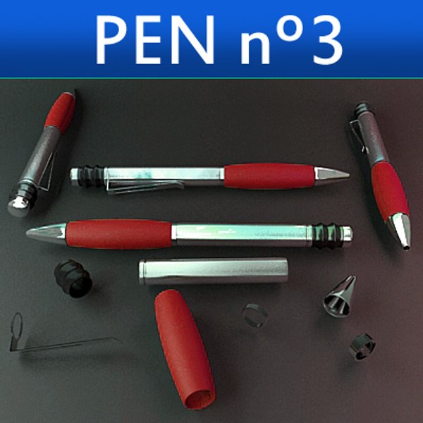 pen 3d model