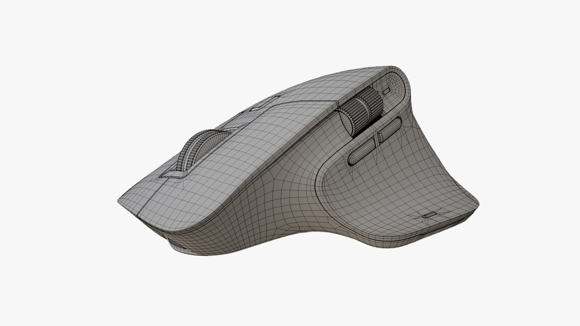 Logitech MX Master 3 Mouse Black 3D Model - TurboSquid 2089343