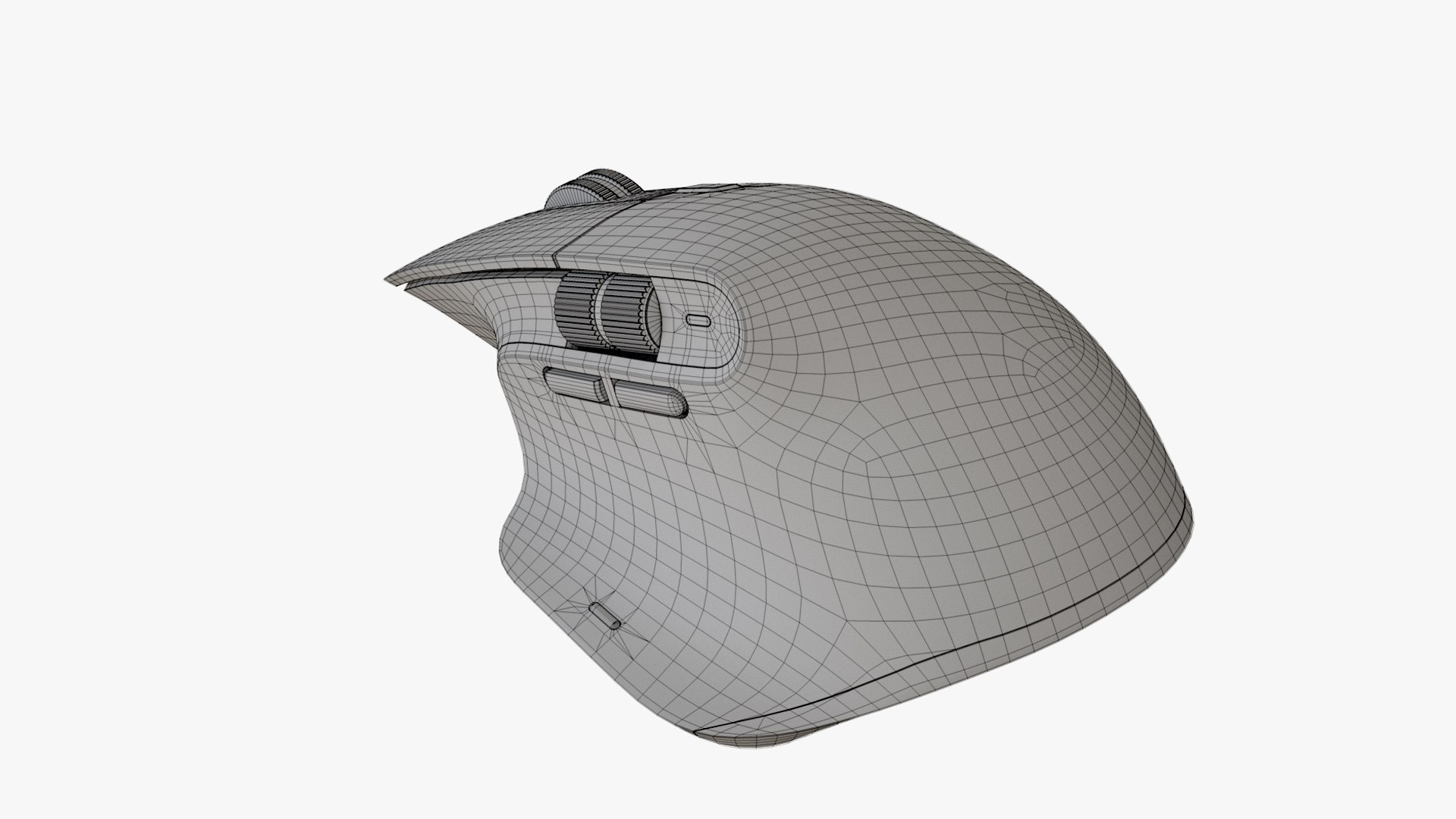 Logitech MX Master 3 Mouse Black 3D Model - TurboSquid 2089343