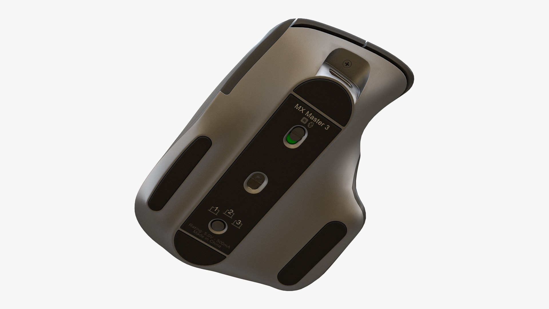 Logitech MX Master 3 Mouse Black 3D Model - TurboSquid 2089343