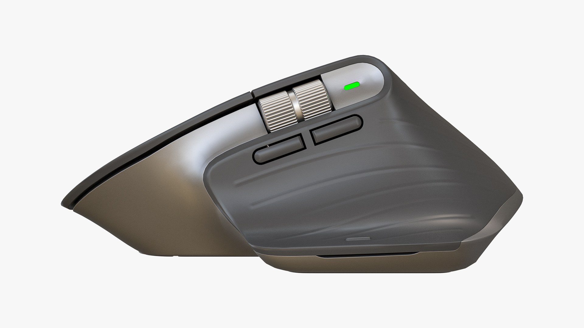 Logitech MX Master 3 Mouse Black 3D Model - TurboSquid 2089343