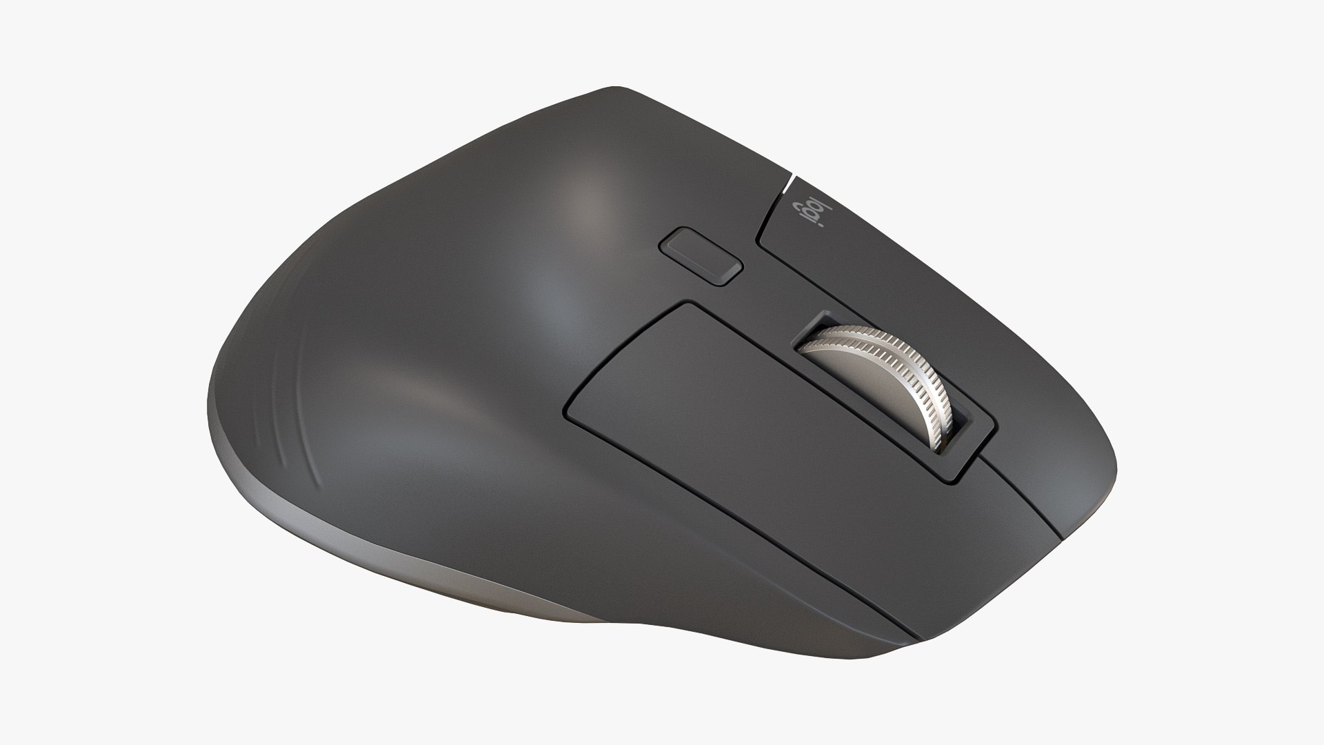 Logitech MX Master 3 Mouse Black 3D Model - TurboSquid 2089343