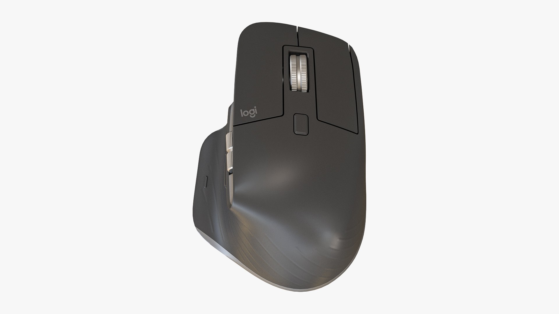 Logitech MX Master 3 Mouse Black 3D Model - TurboSquid 2089343