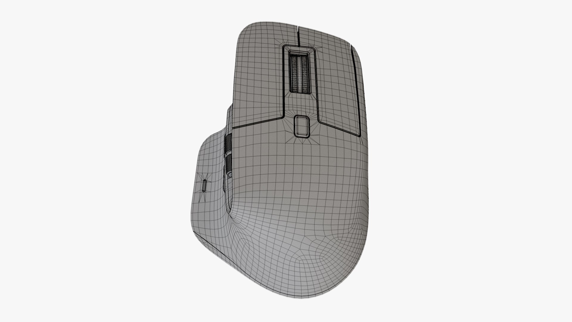 Logitech MX Master 3 Mouse Black 3D Model - TurboSquid 2089343
