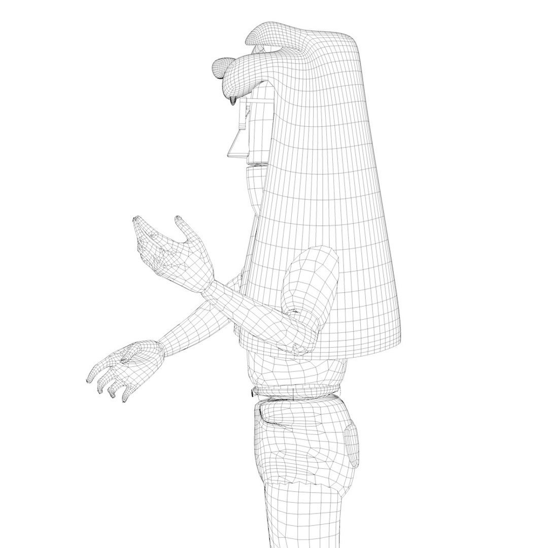 Muppet Man 3d Fbx