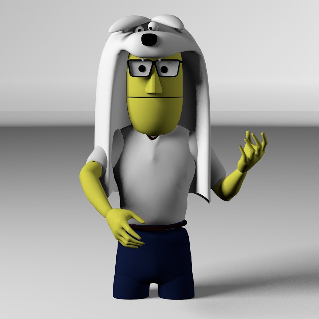 Muppet Man 3d Fbx