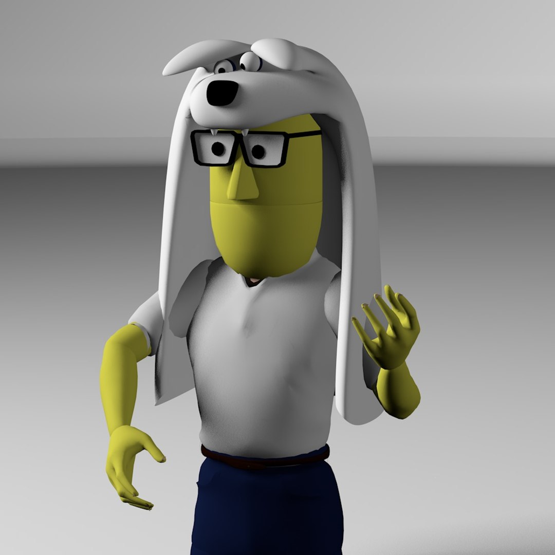 Muppet Man 3d Fbx