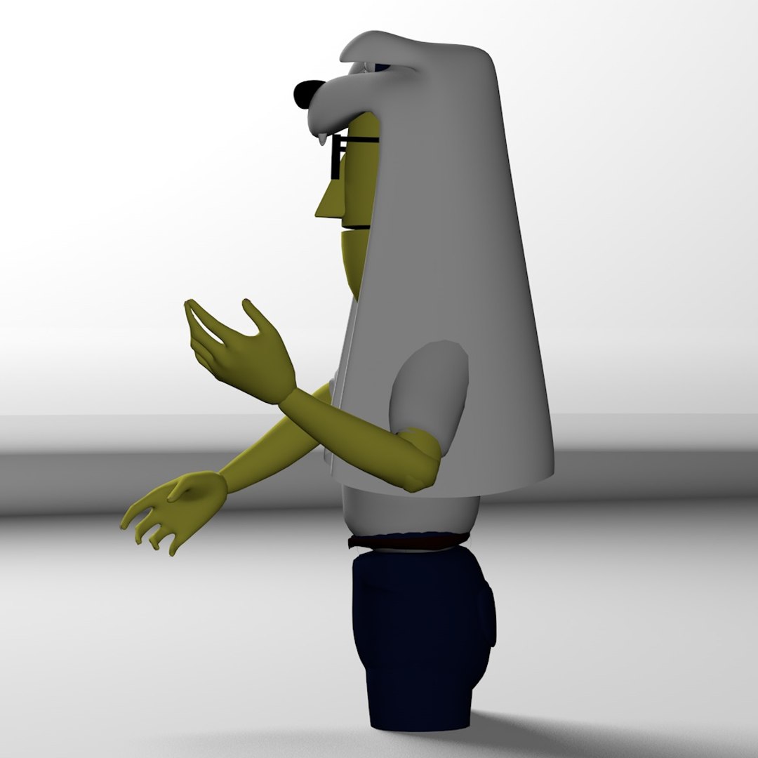 Muppet Man 3d Fbx