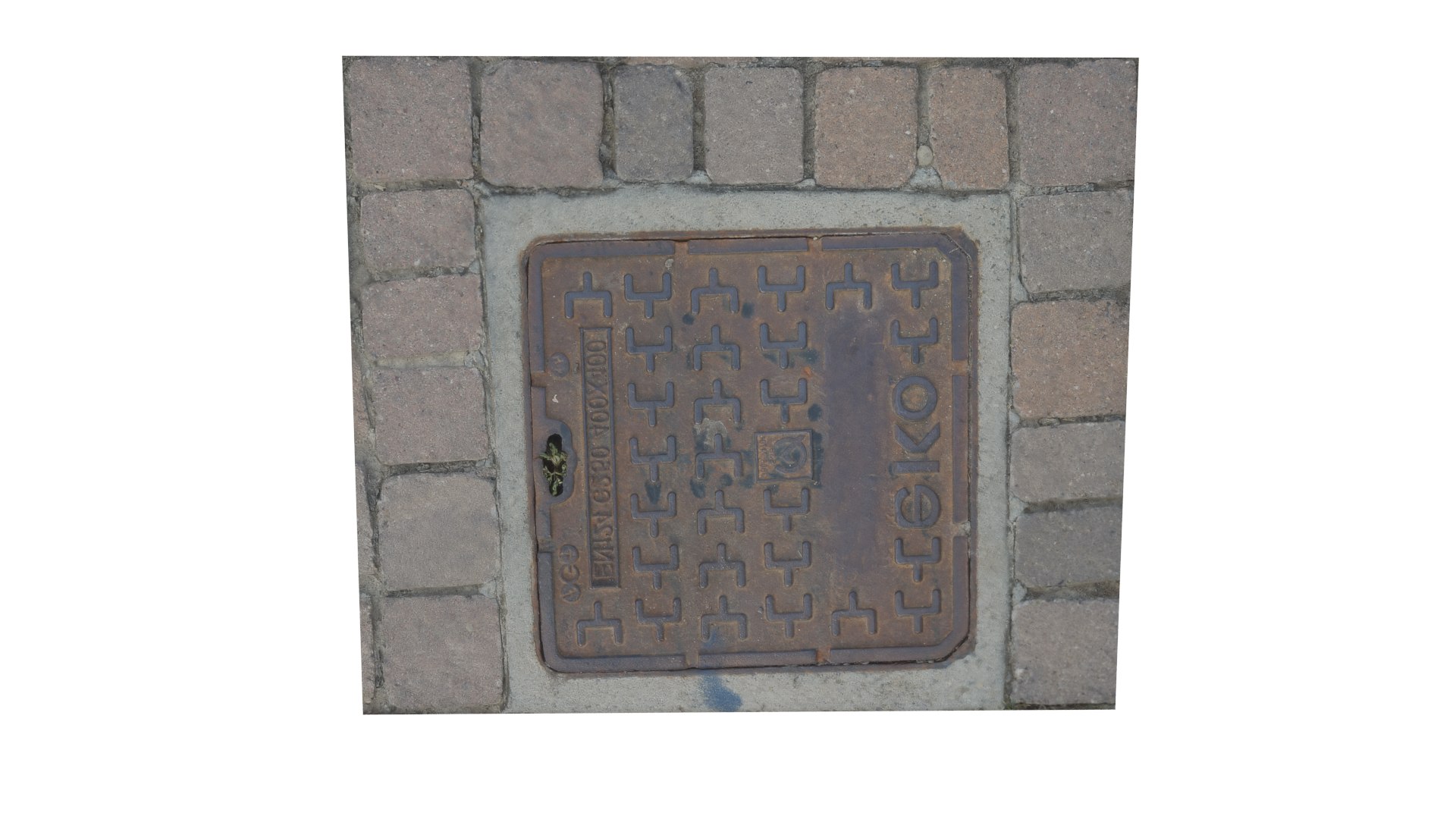 Metal street water cap 3D - TurboSquid 1604199