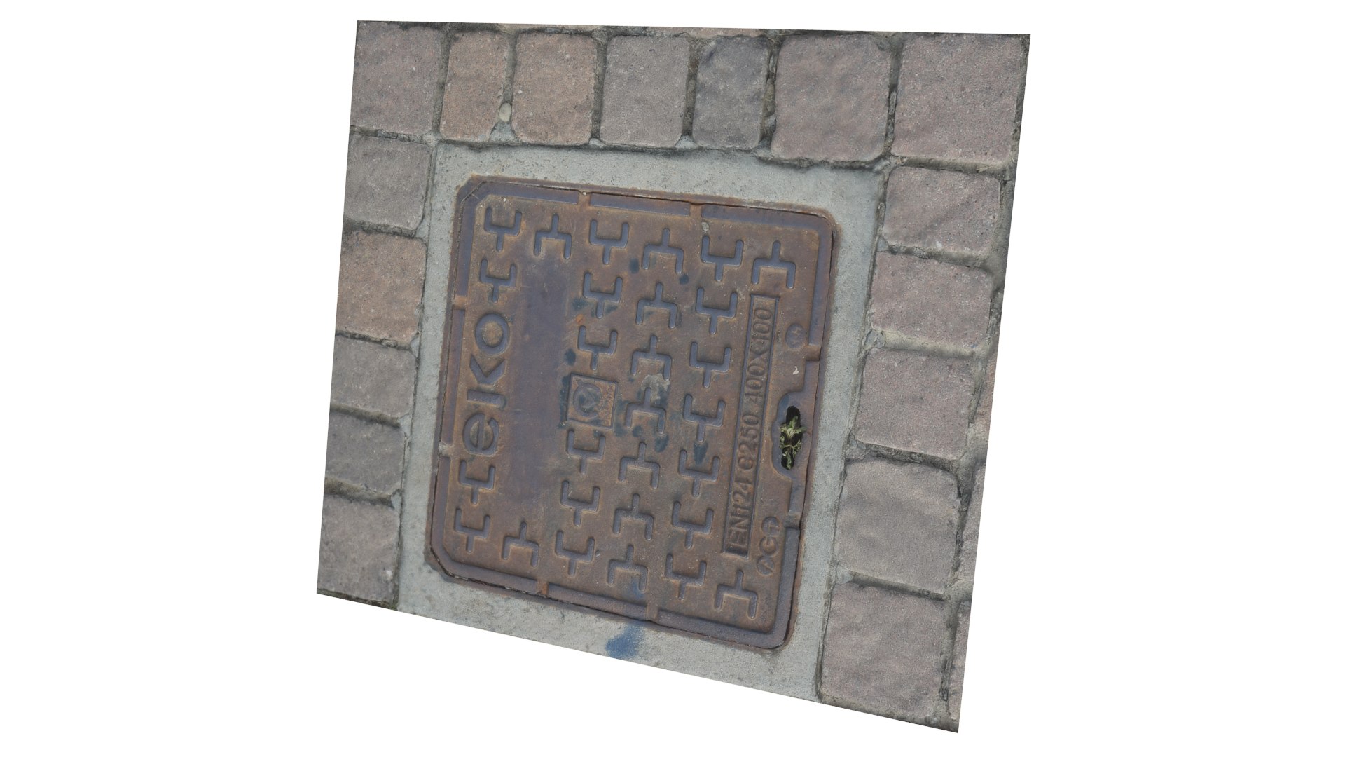 Metal street water cap 3D - TurboSquid 1604199