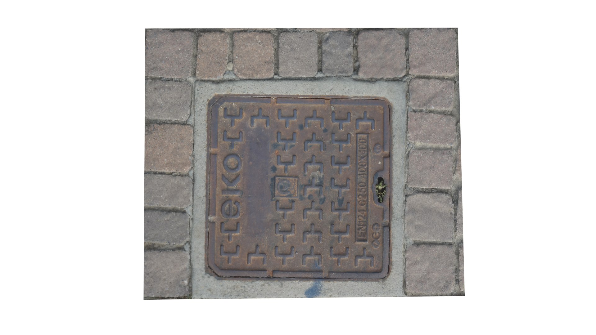 Metal street water cap 3D - TurboSquid 1604199