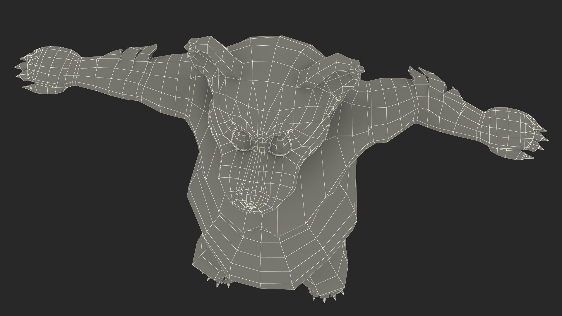 3D Funny Brown Bear Rigged For Maya - TurboSquid 2209148