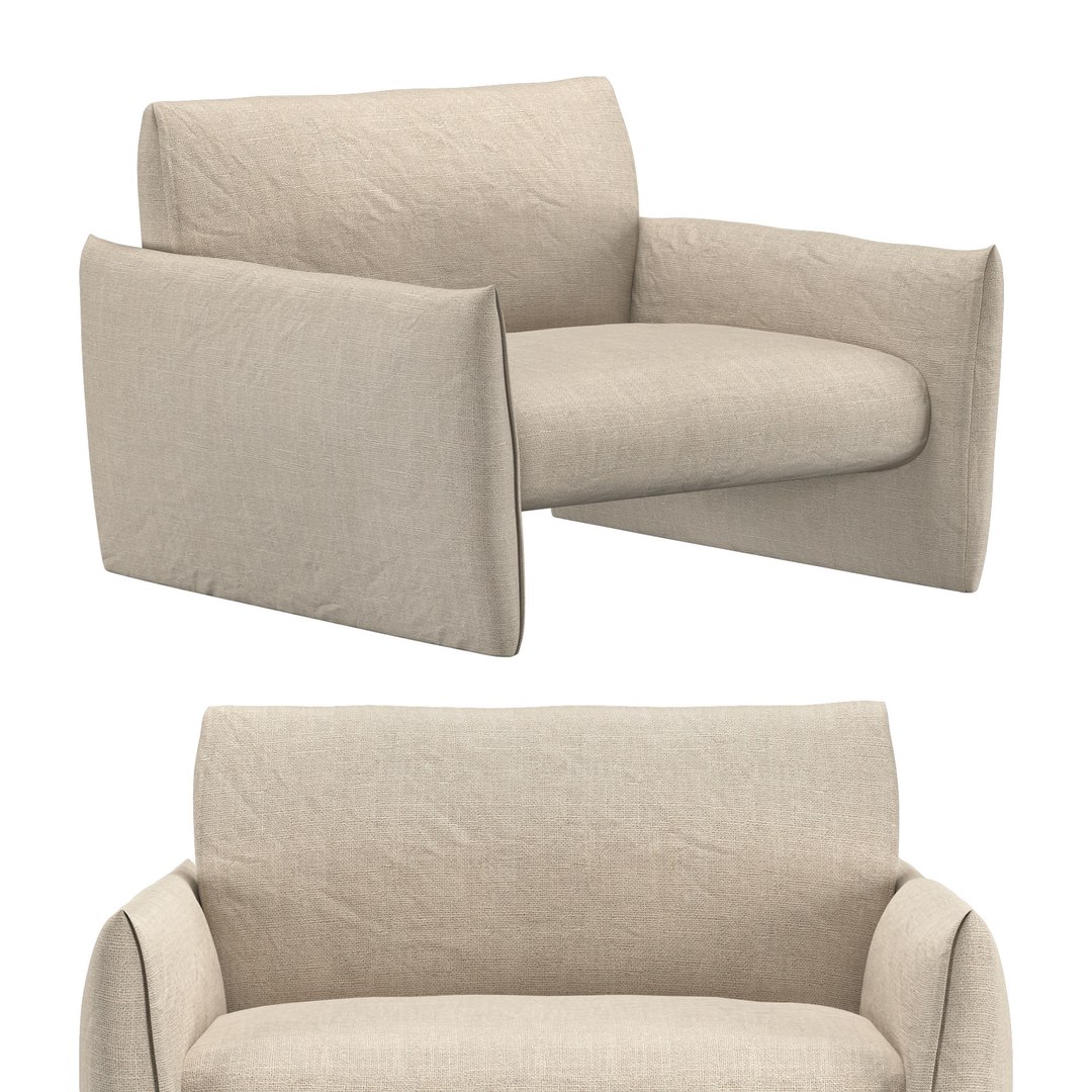 3D Leeroy Armchair LR110 - TurboSquid 2107813