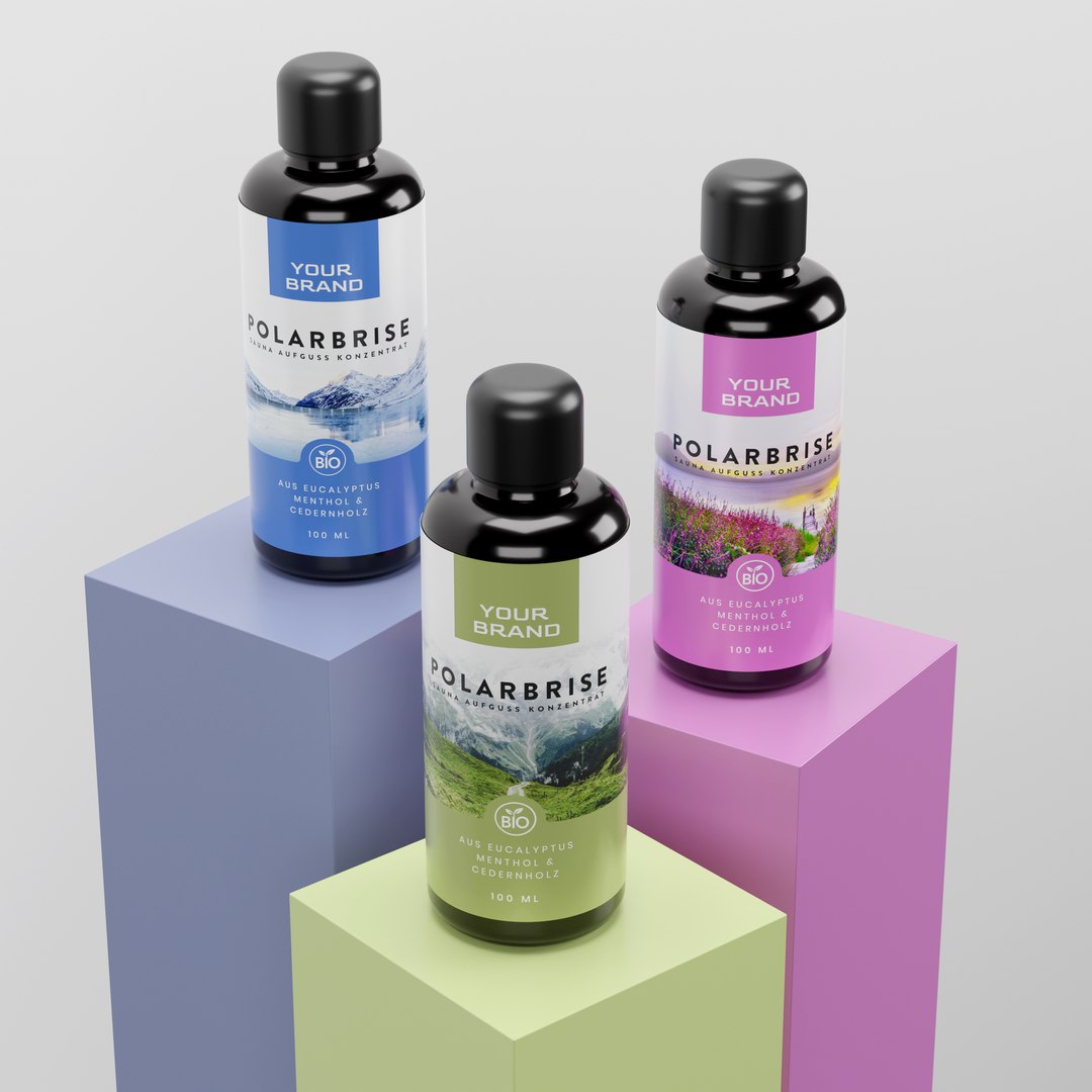 3D Model Black Bottle Essential Oil 3D Model - TurboSquid 2028748