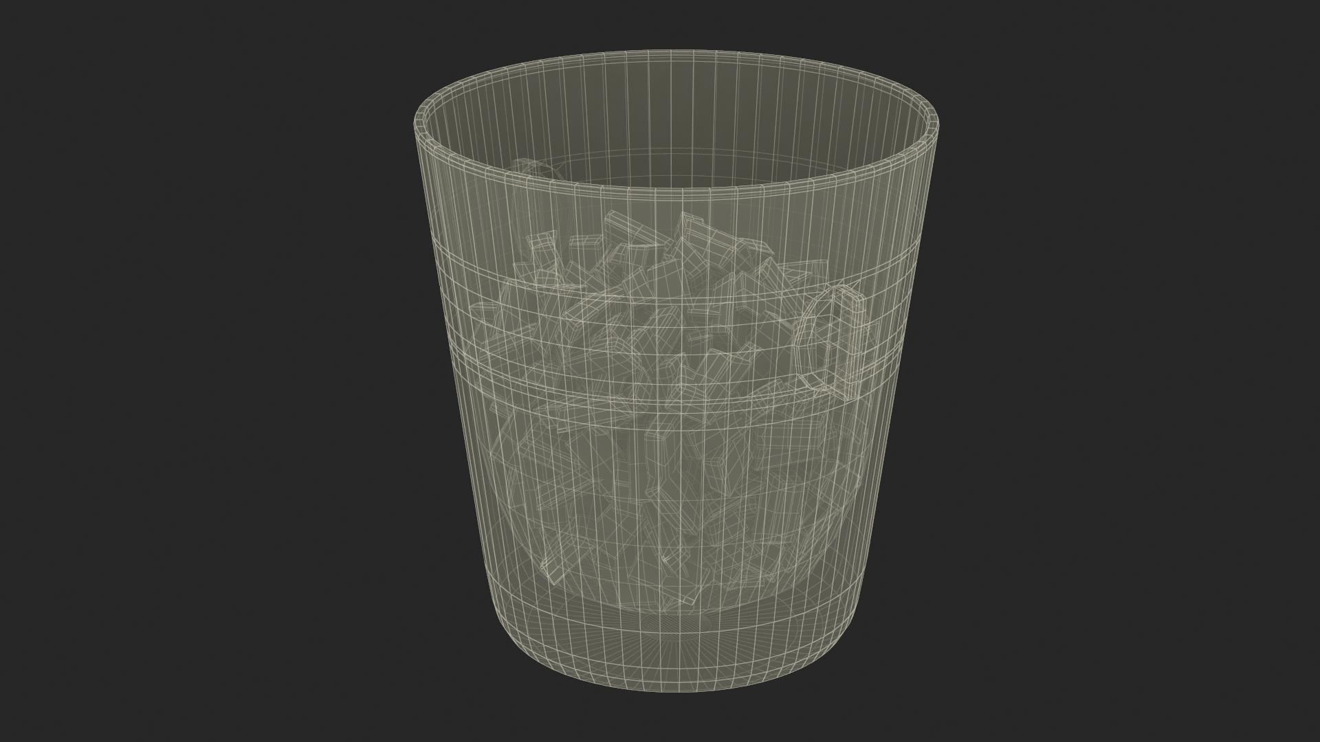 3D Model Champagne Cooler And Ice - TurboSquid 2371477