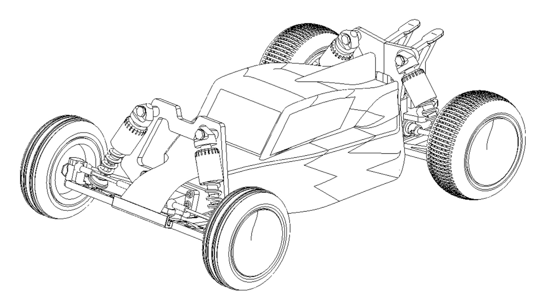 3D RC Dune Buggy Model - TurboSquid 1968263
