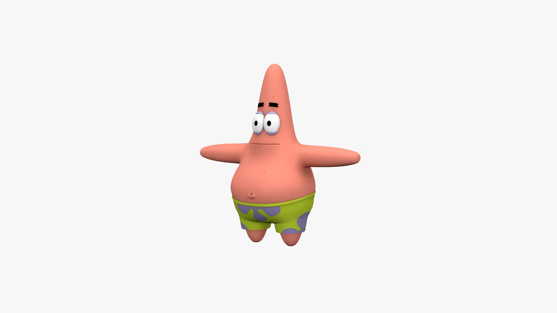 Patrick Star 3D Model - TurboSquid 2385820