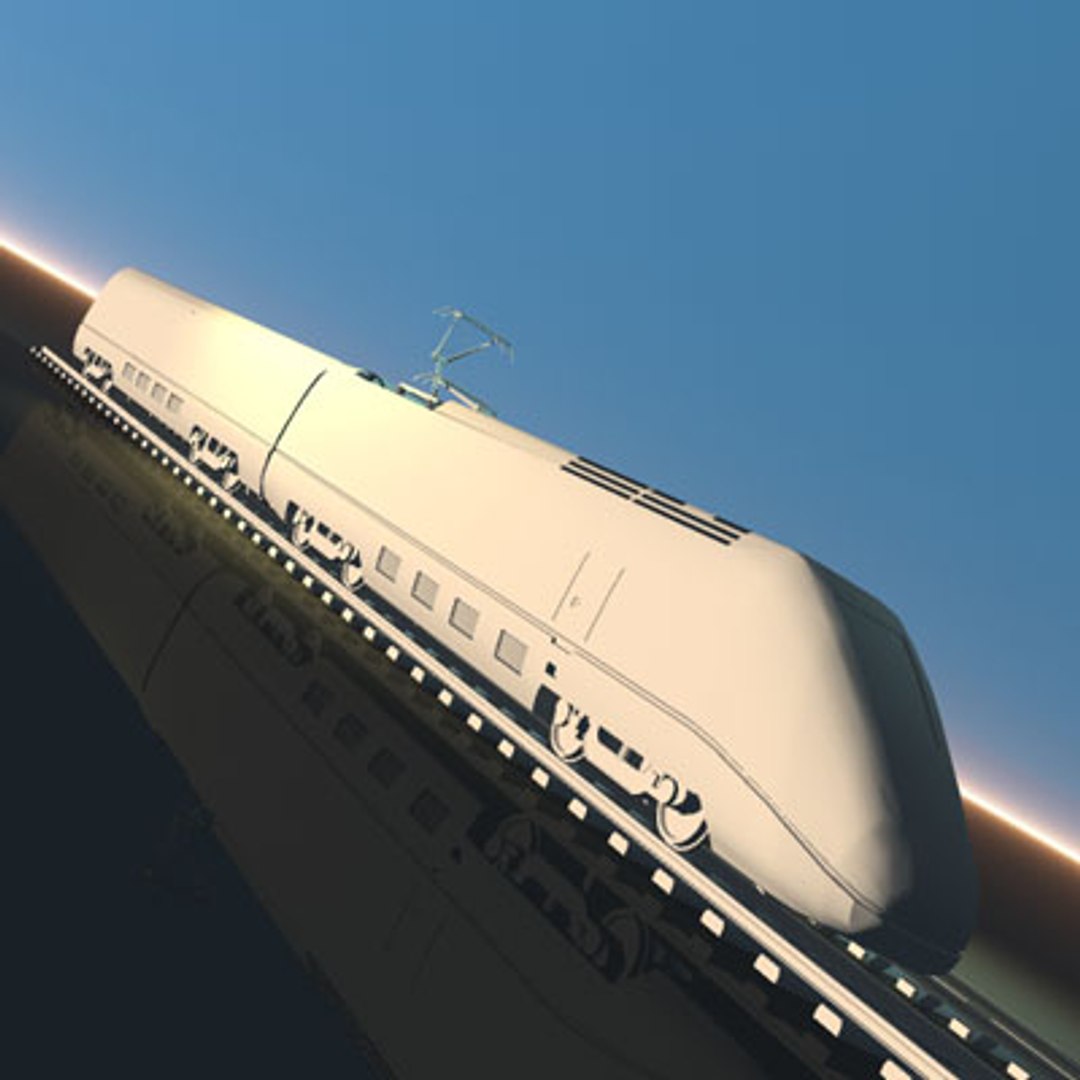 Train Etr500 3d Model