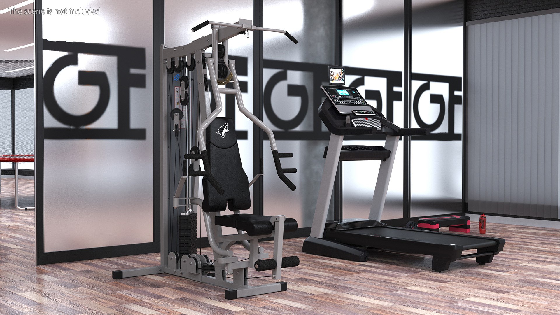 Multifunctional Home Gym Station 3D Model - TurboSquid 2149880