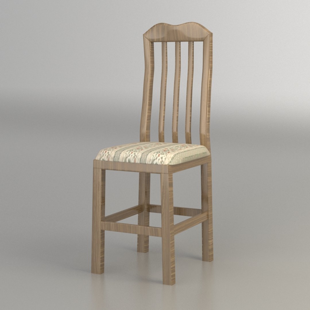 Classical Chair 3 3d Model