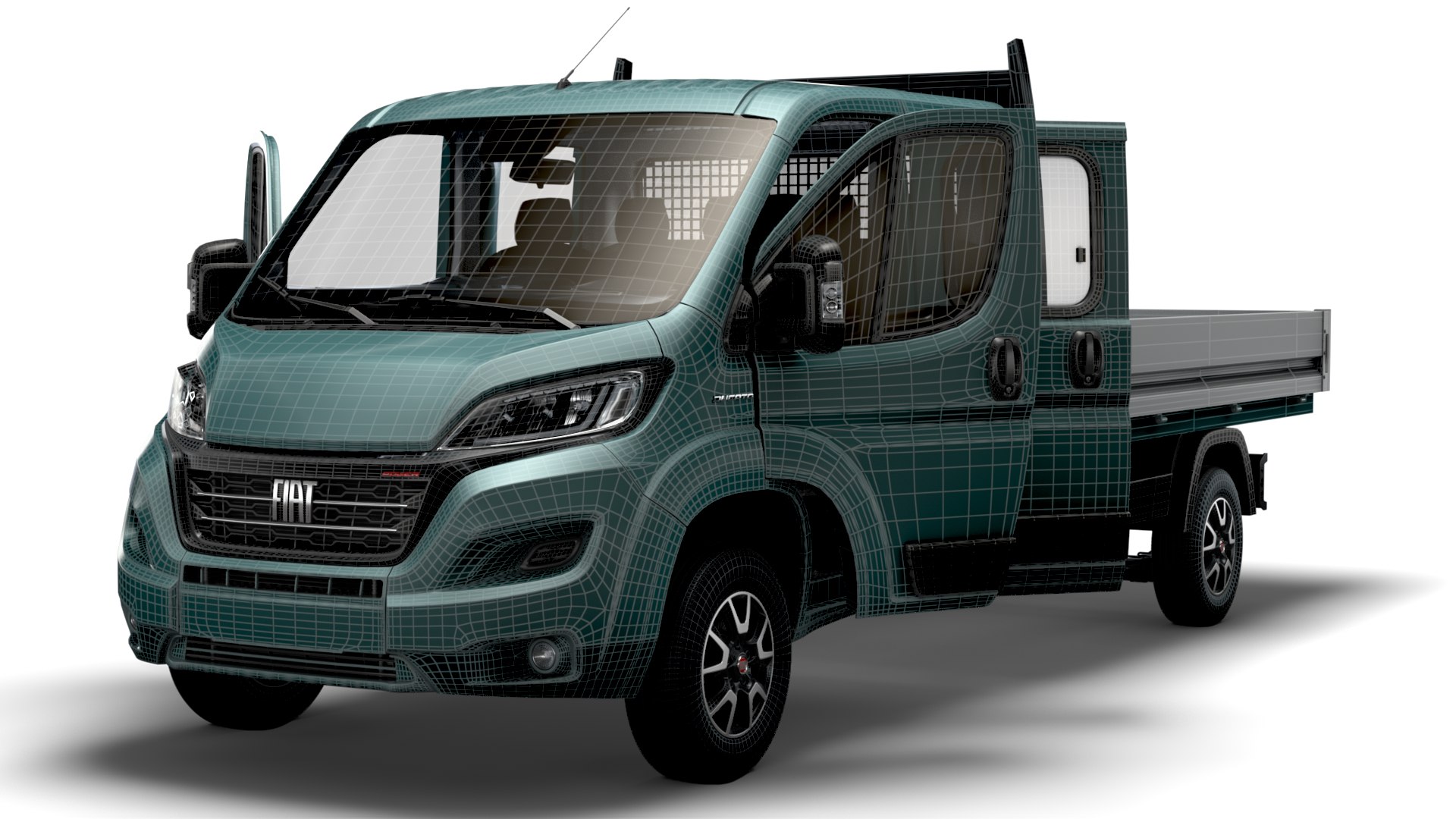 3D Model Fiat Ducato Crew Cab Truck 2023 - TurboSquid 2036580