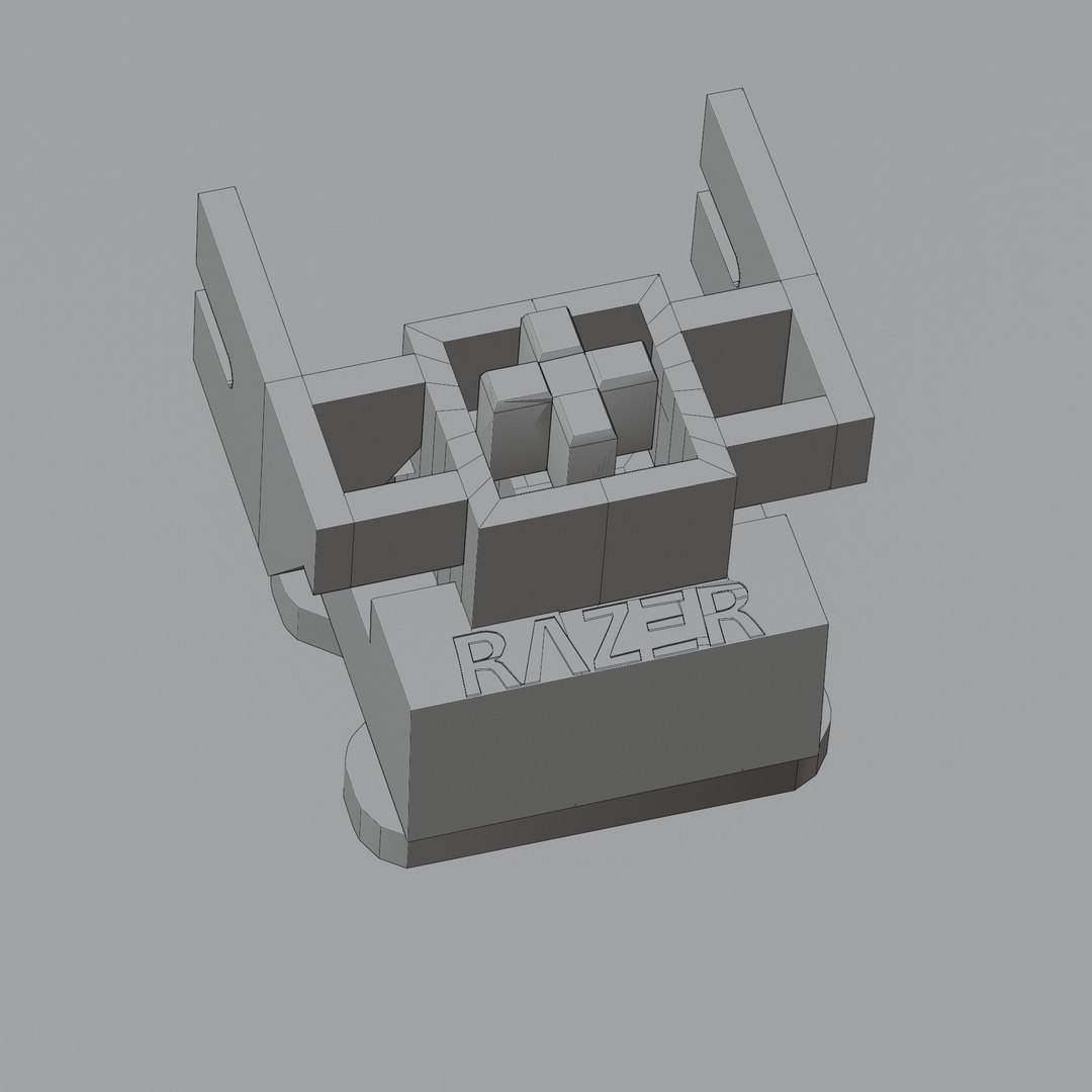 3D Razer Huntsman V2 Mechanical Keyboard - TurboSquid 2072623