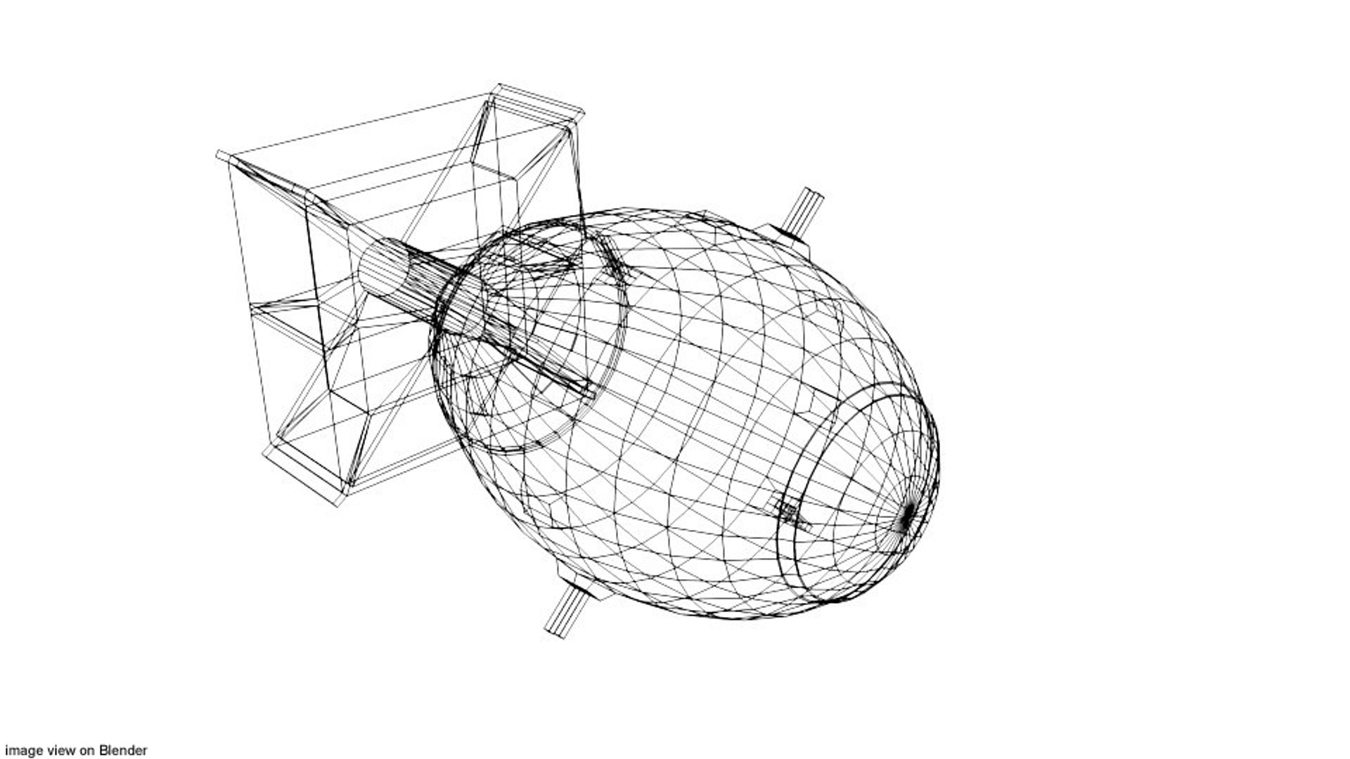Atom Bomb Fat 3D Model - TurboSquid 1262982
