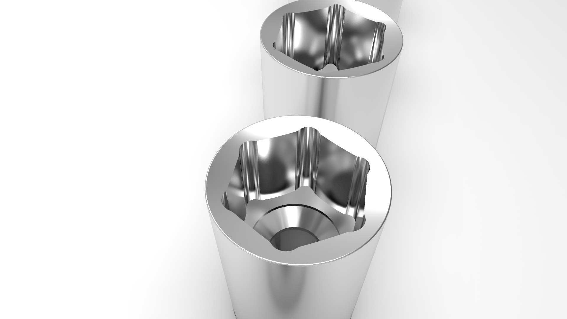 Deep Sockets From 5 To 13 Mm - AB 3D Model - TurboSquid 1926083