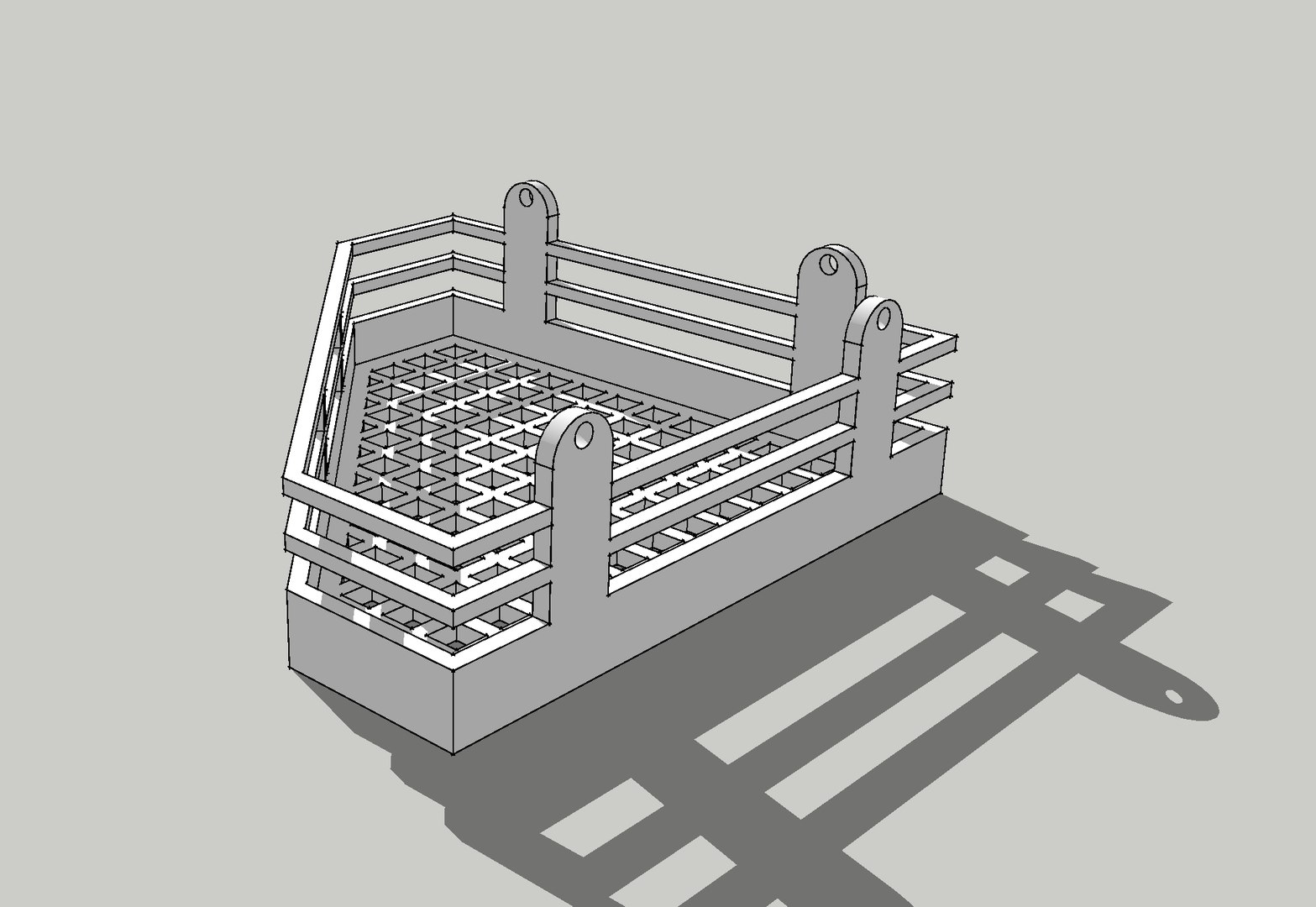 Esquinero Toilet Shampoo Organizador 3D Model - TurboSquid 2116782