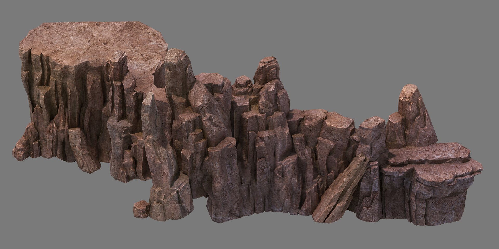 3D Fallen Land - Octopus - TurboSquid 1446812