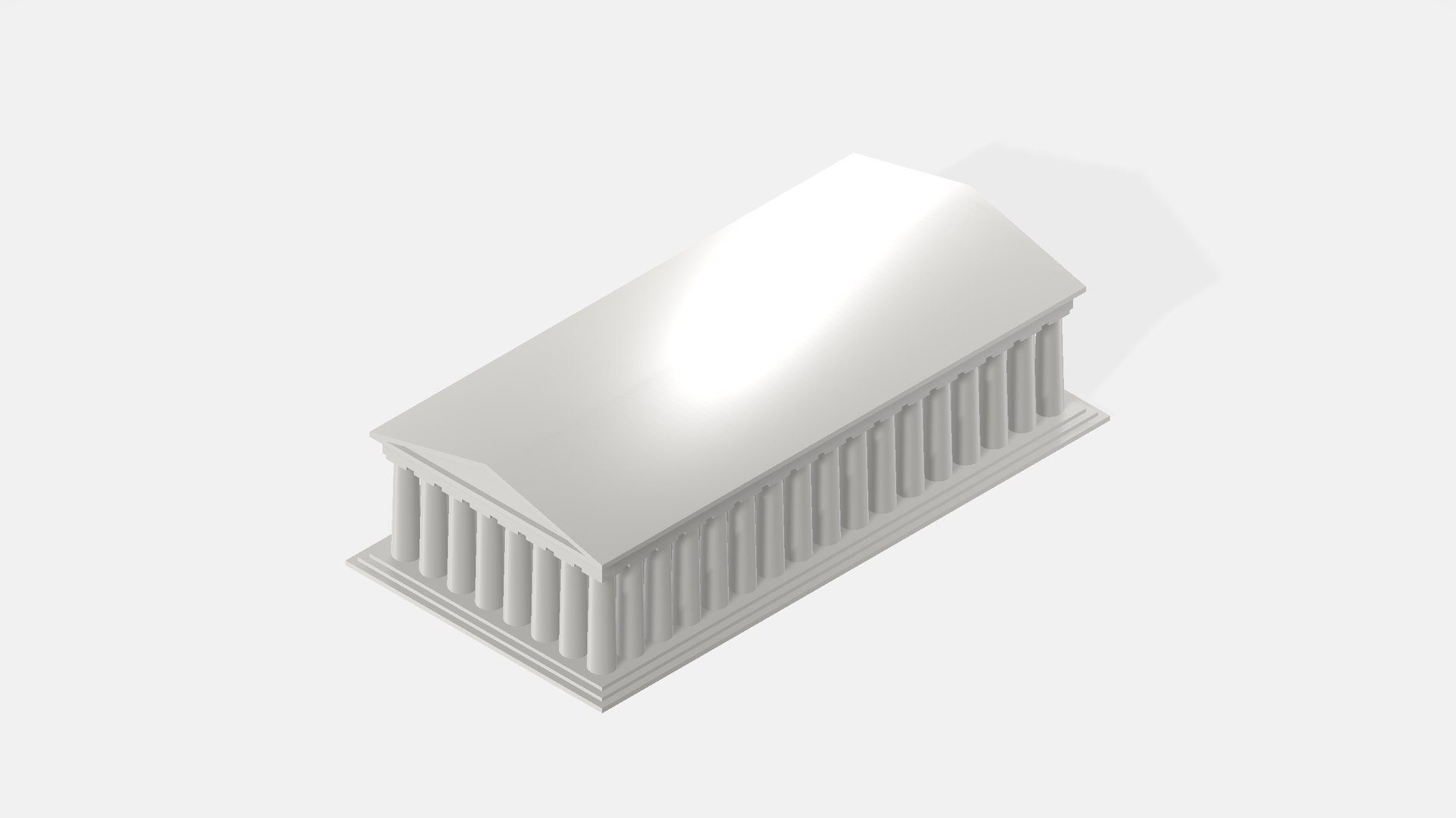 3D Parthenon Model - TurboSquid 2363230