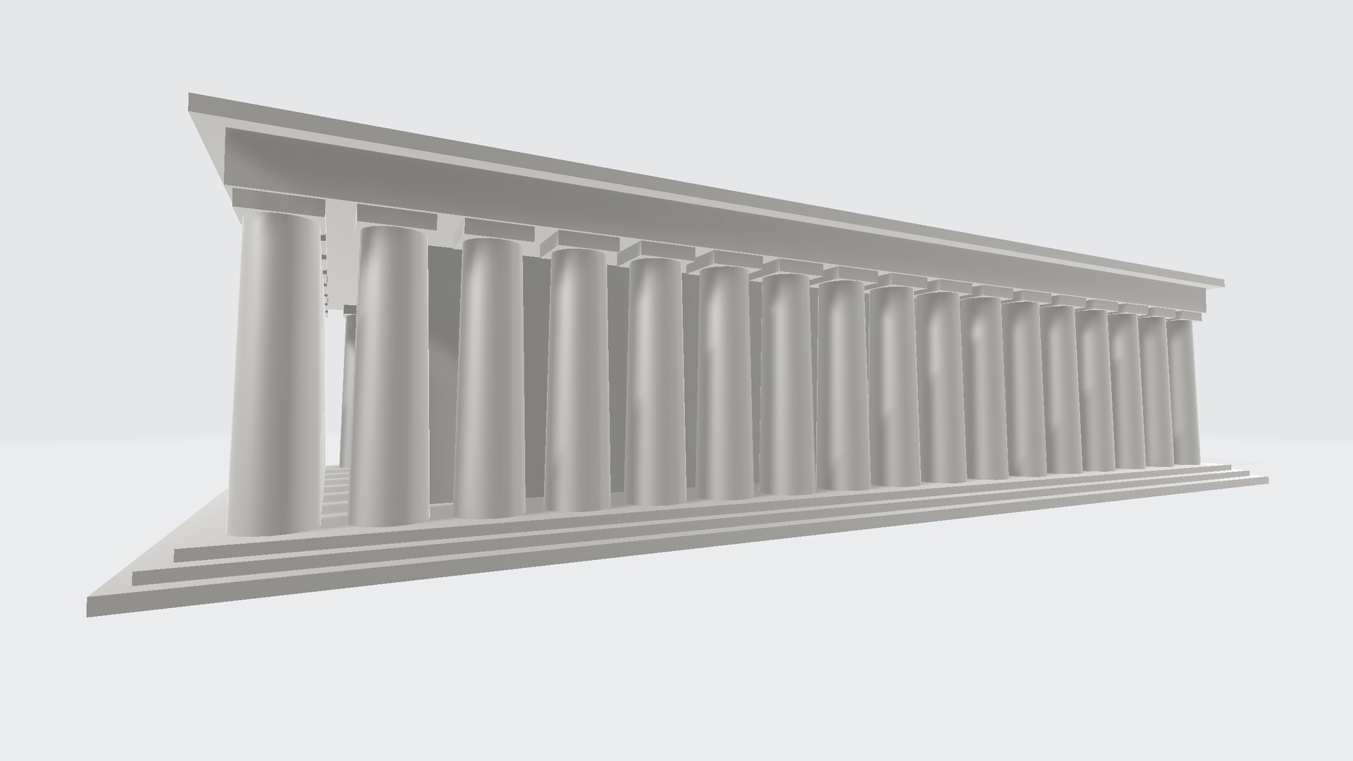 3D Parthenon Model - TurboSquid 2363230
