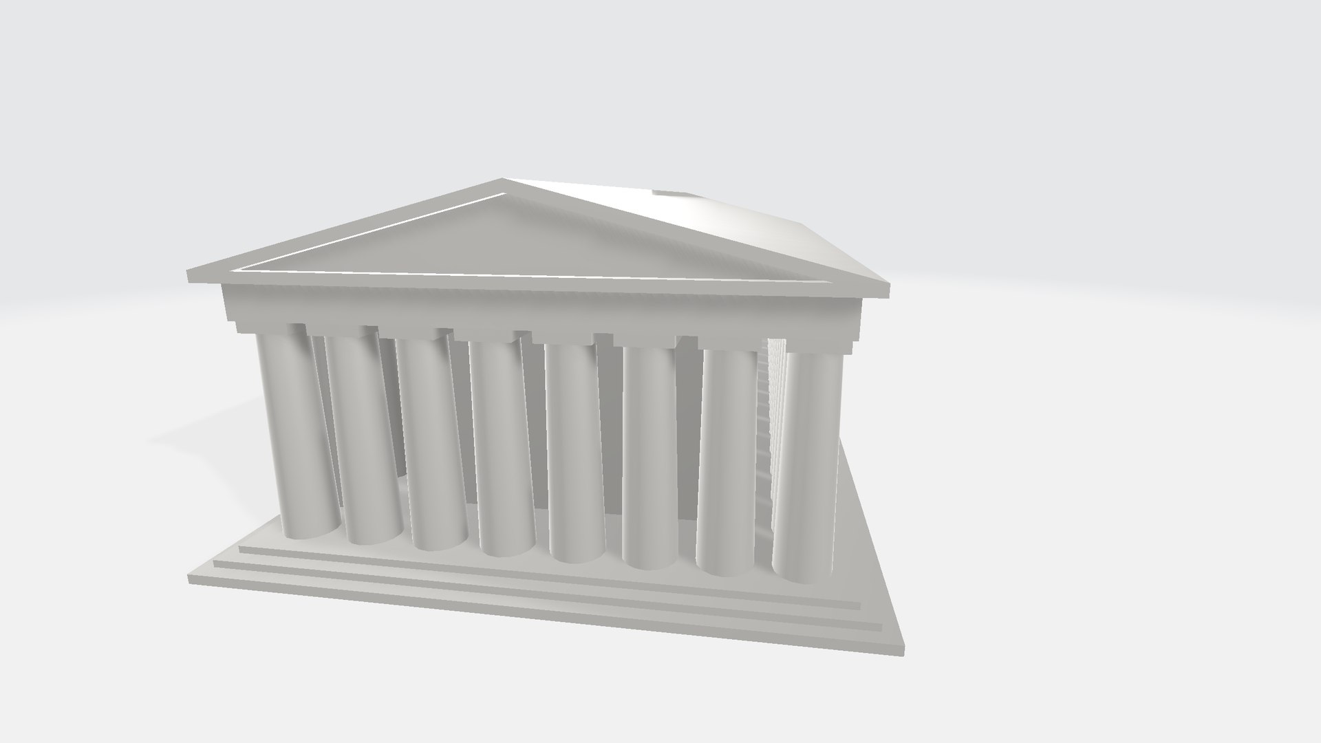 3D Parthenon Model - TurboSquid 2363230