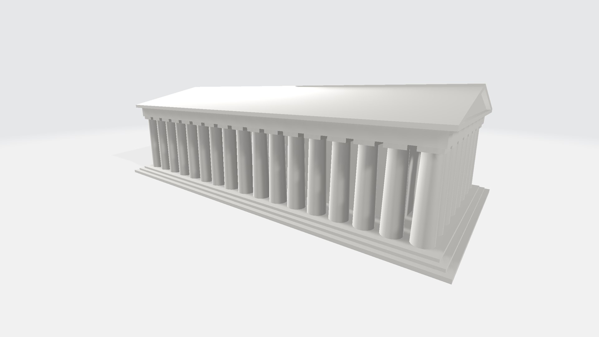 3D Parthenon Model - TurboSquid 2363230