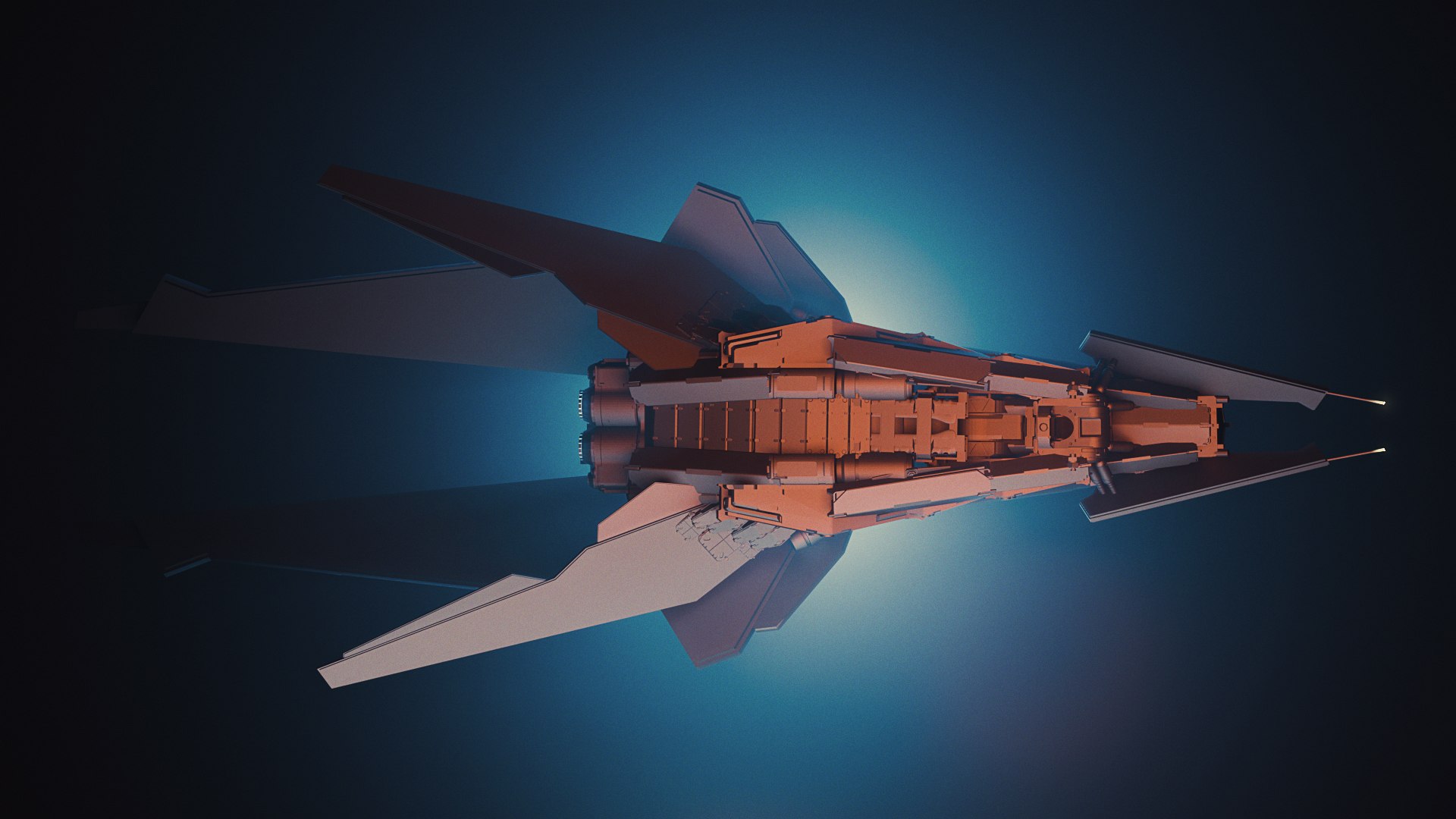 Spacefighter WASP 3D - TurboSquid 1821469