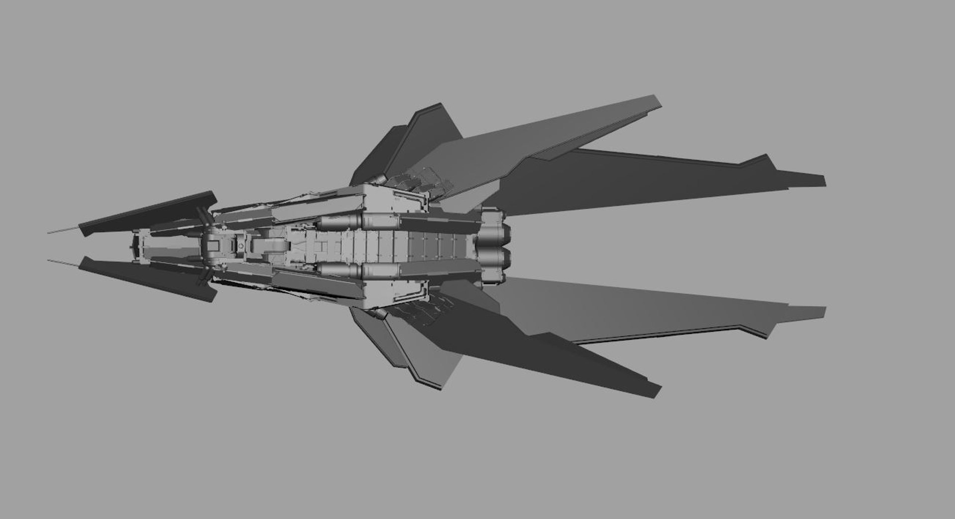 Spacefighter WASP 3D - TurboSquid 1821469