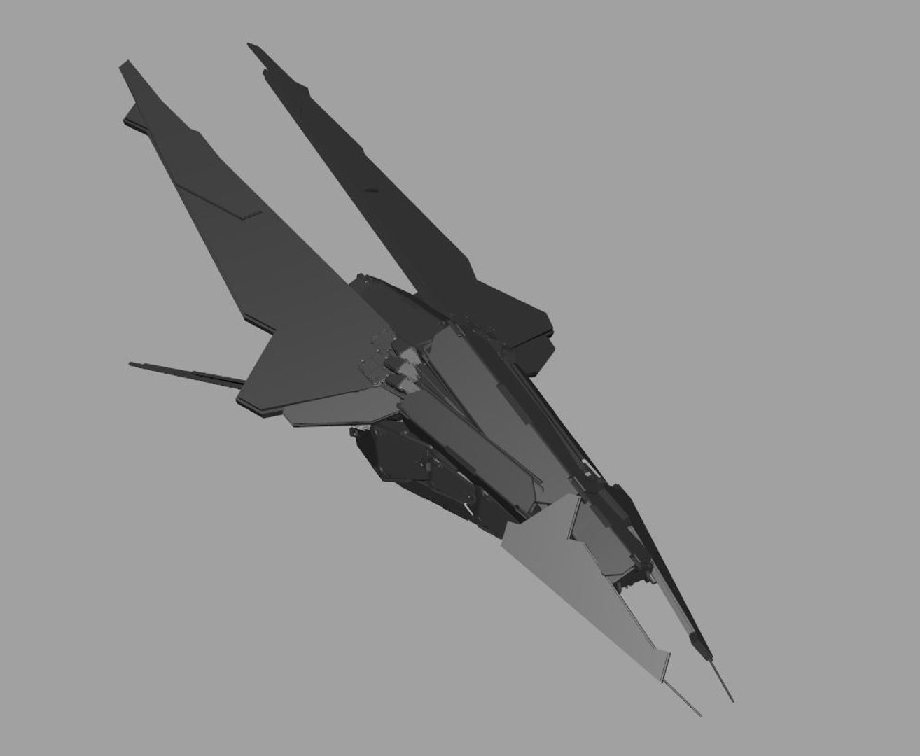 Spacefighter WASP 3D - TurboSquid 1821469