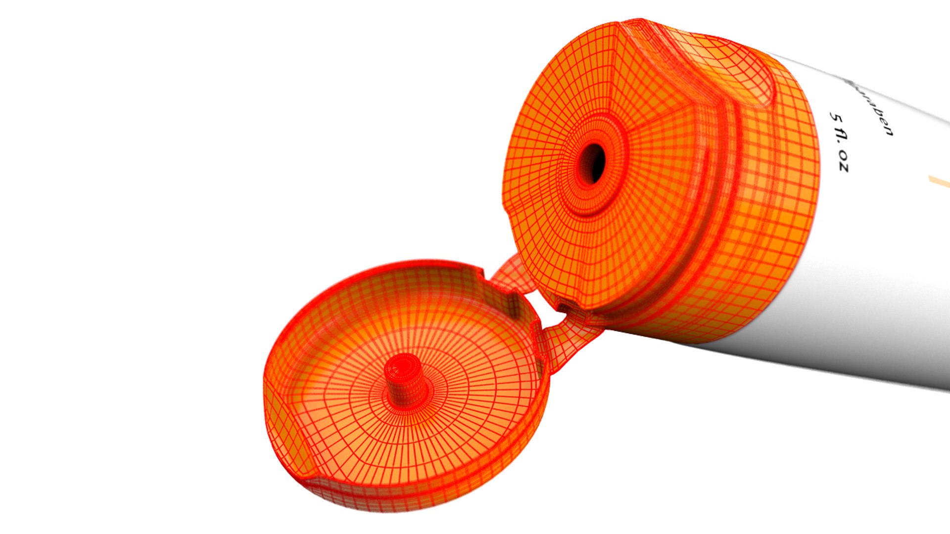 C4d Cosmetic Tubes