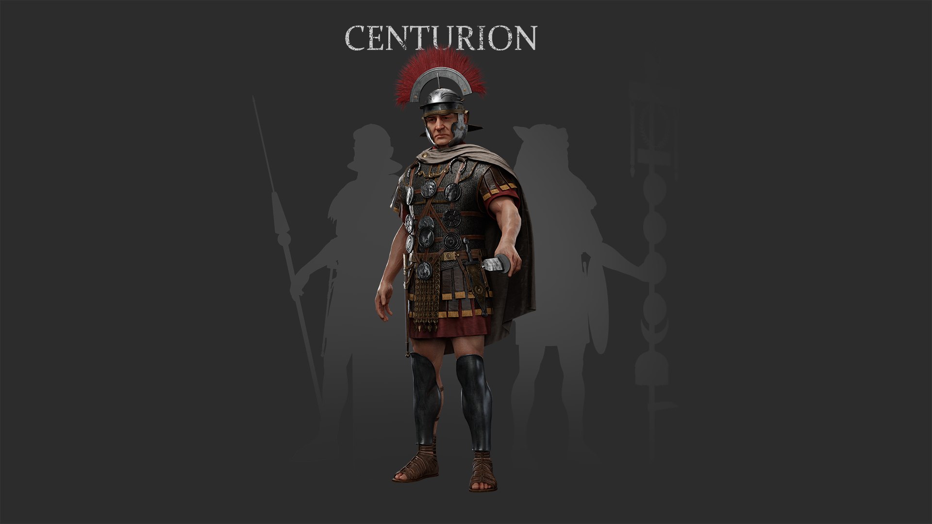 3D Model ROMAN CENTURION CHARACTER - TurboSquid 2236926