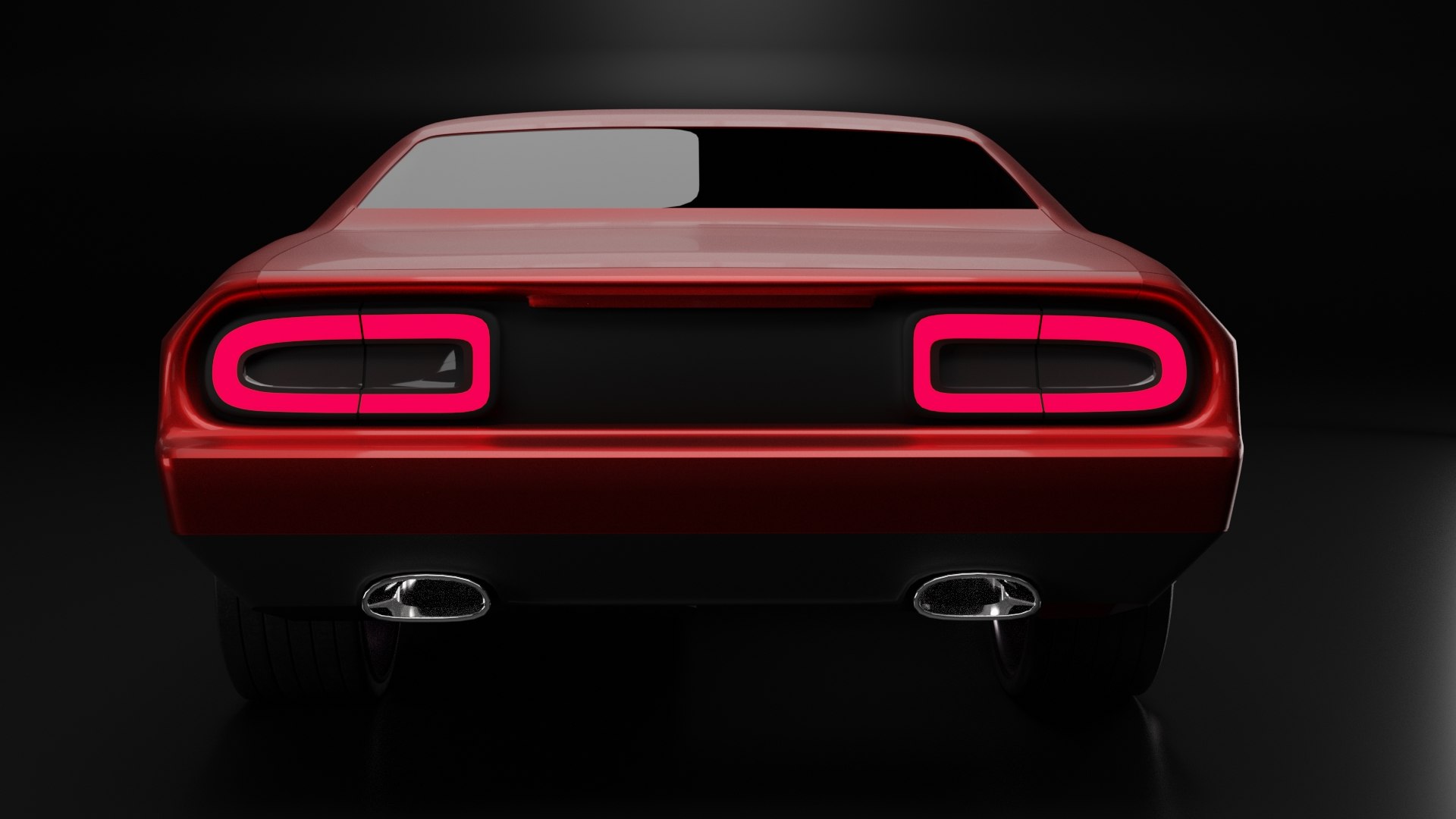 3D Dodge Challenger Car Design Model - TurboSquid 1698375