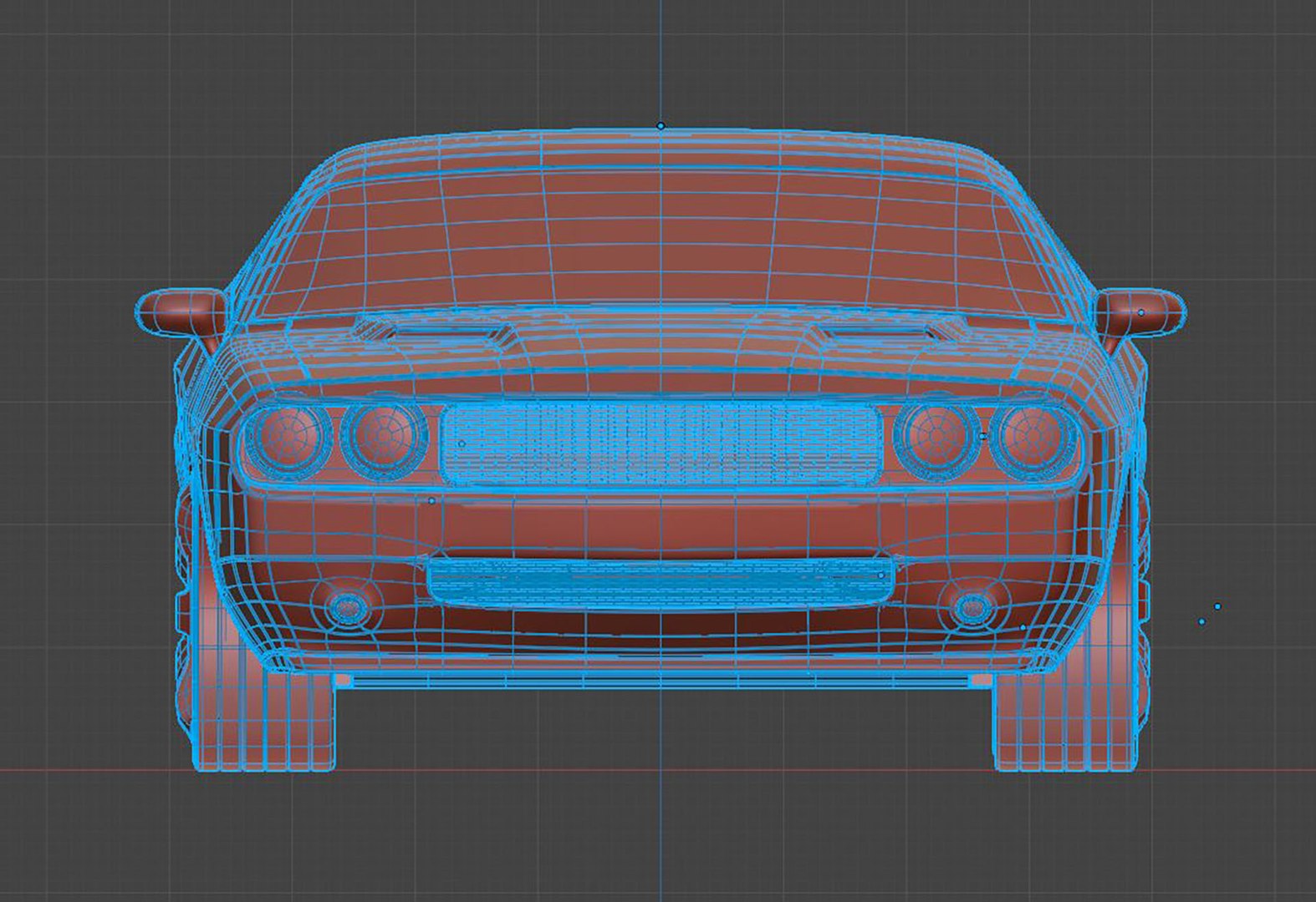 3D Dodge Challenger Car Design Model - TurboSquid 1698375
